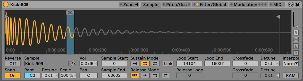 Ableton Sampler - Studio Brootle