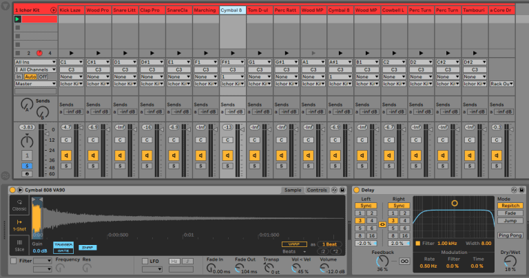 House Drum Patterns - Studio Brootle