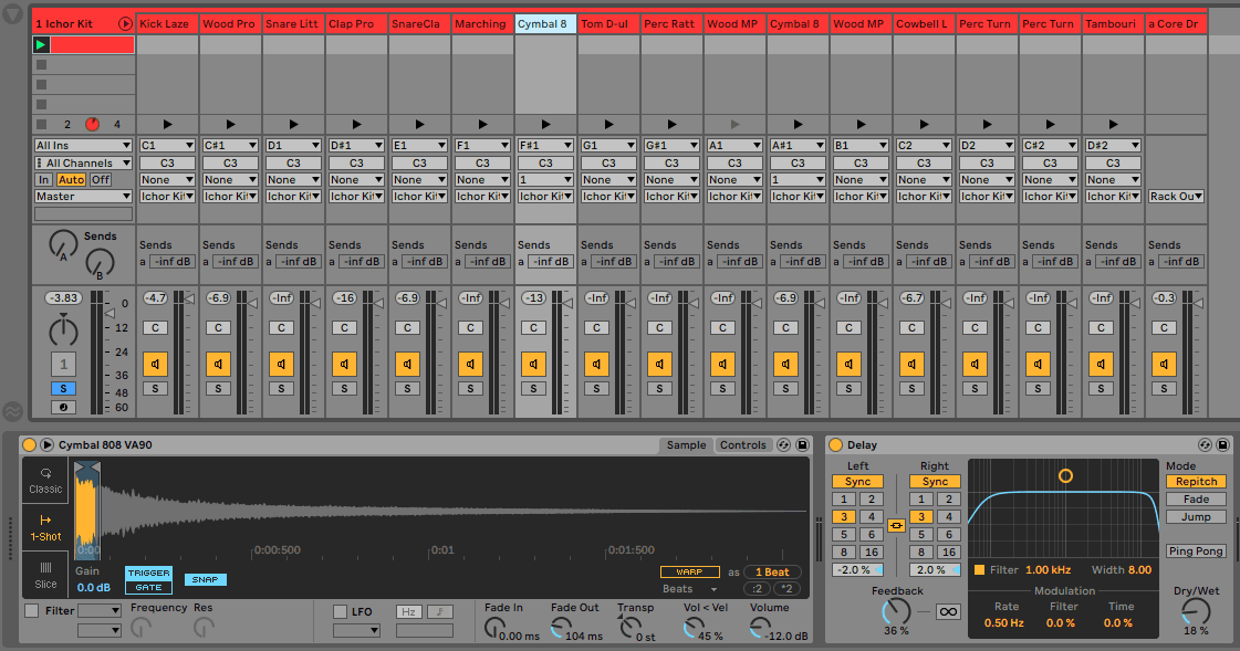 House Drum Patterns - Studio Brootle
