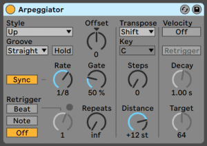 Ableton Arpeggiator - Studio Brootle