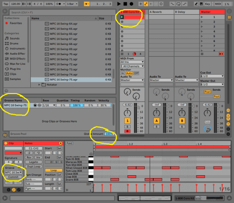 Extract Groove Ableton - Studio Brootle