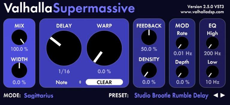 Valhalla Supermassive Tutorial (with presets) - Studio Brootle