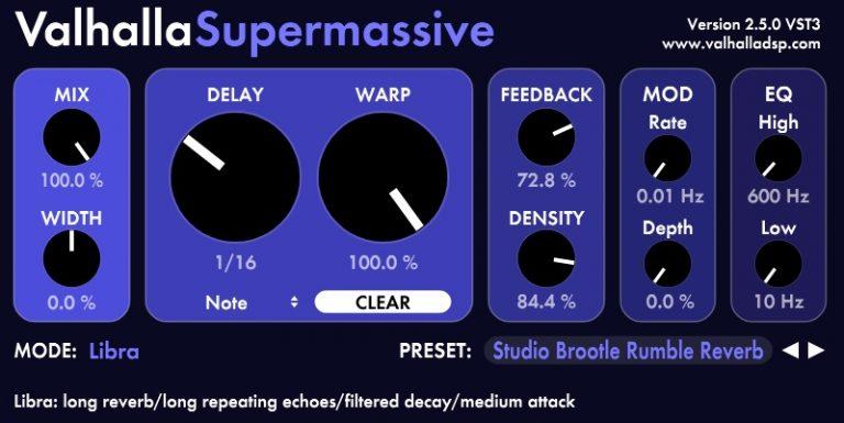 Valhalla Supermassive Tutorial (with presets) - Studio Brootle