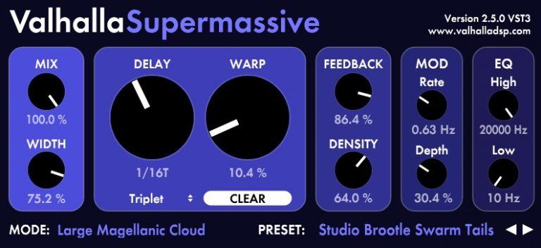 Valhalla Supermassive Tutorial (with presets) - Studio Brootle
