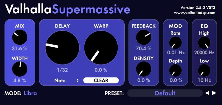 Valhalla Supermassive Tutorial (with presets) - Studio Brootle