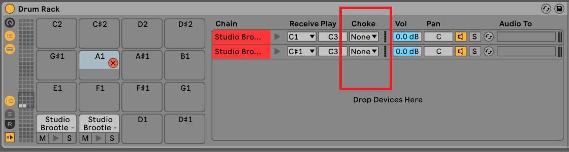 Ableton Sampler - Studio Brootle