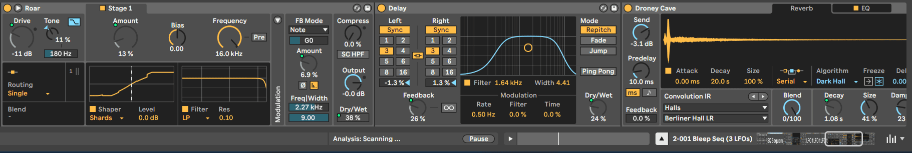 Movement In Techno Sequences - Studio Brootle