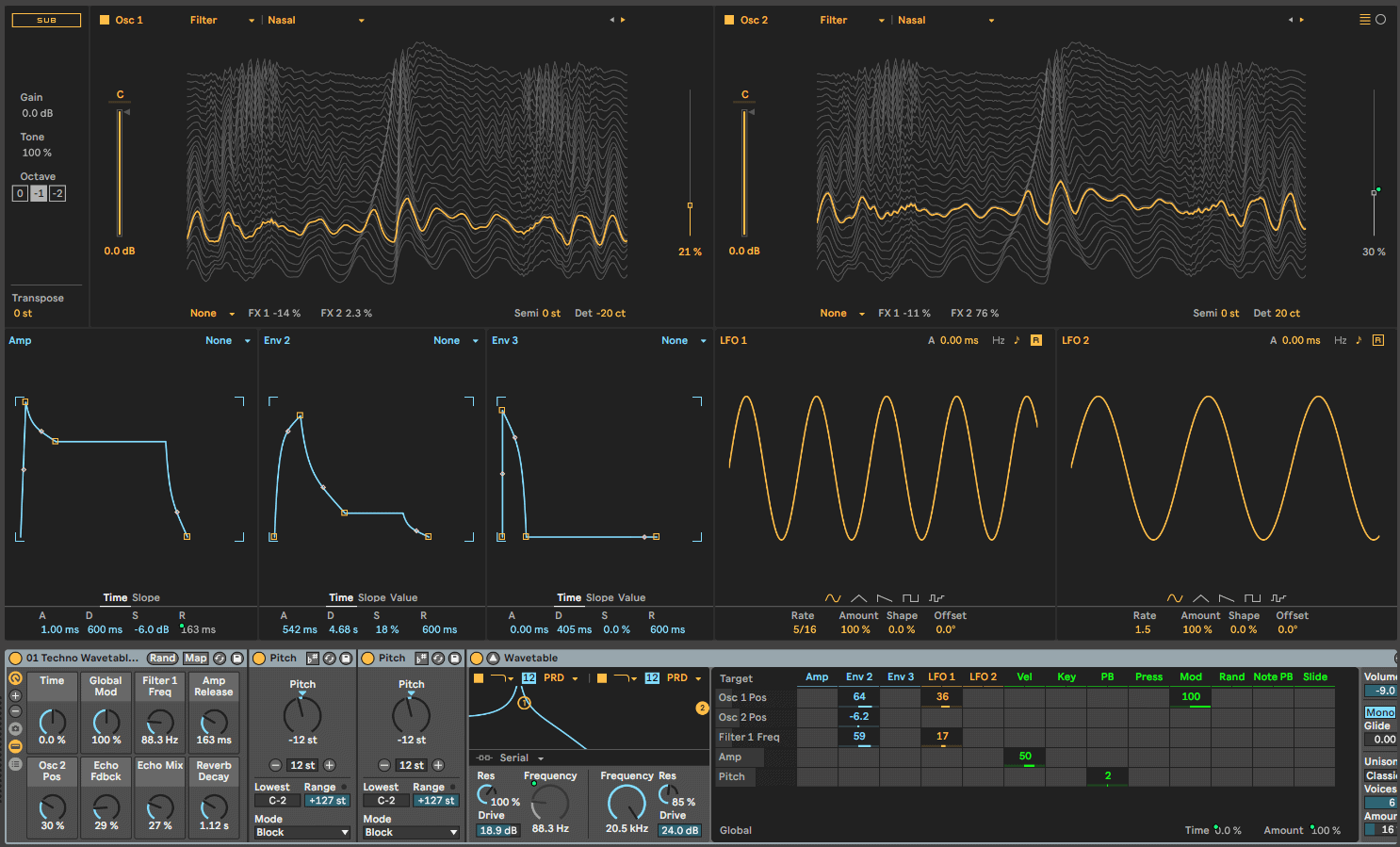 Techno Stabs In Ableton's Wavetable - Studio Brootle